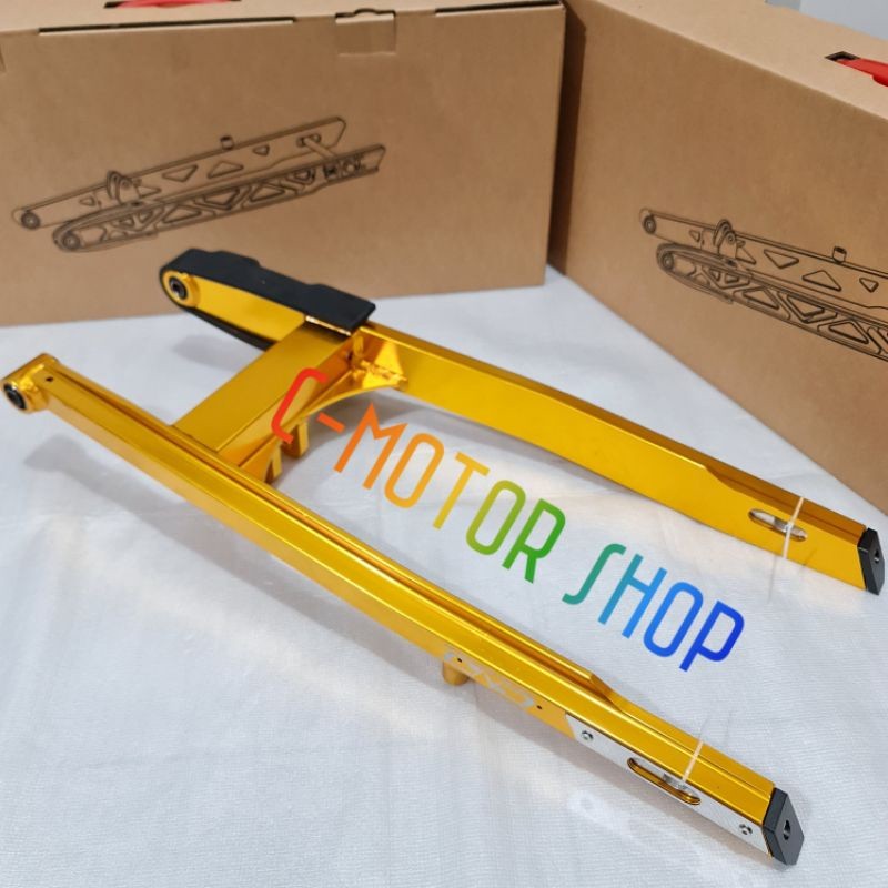 Jual Swing Arm Mx King Mx King 150 V1 V2 Long Arm Swing Arm Delkevic Mx ...