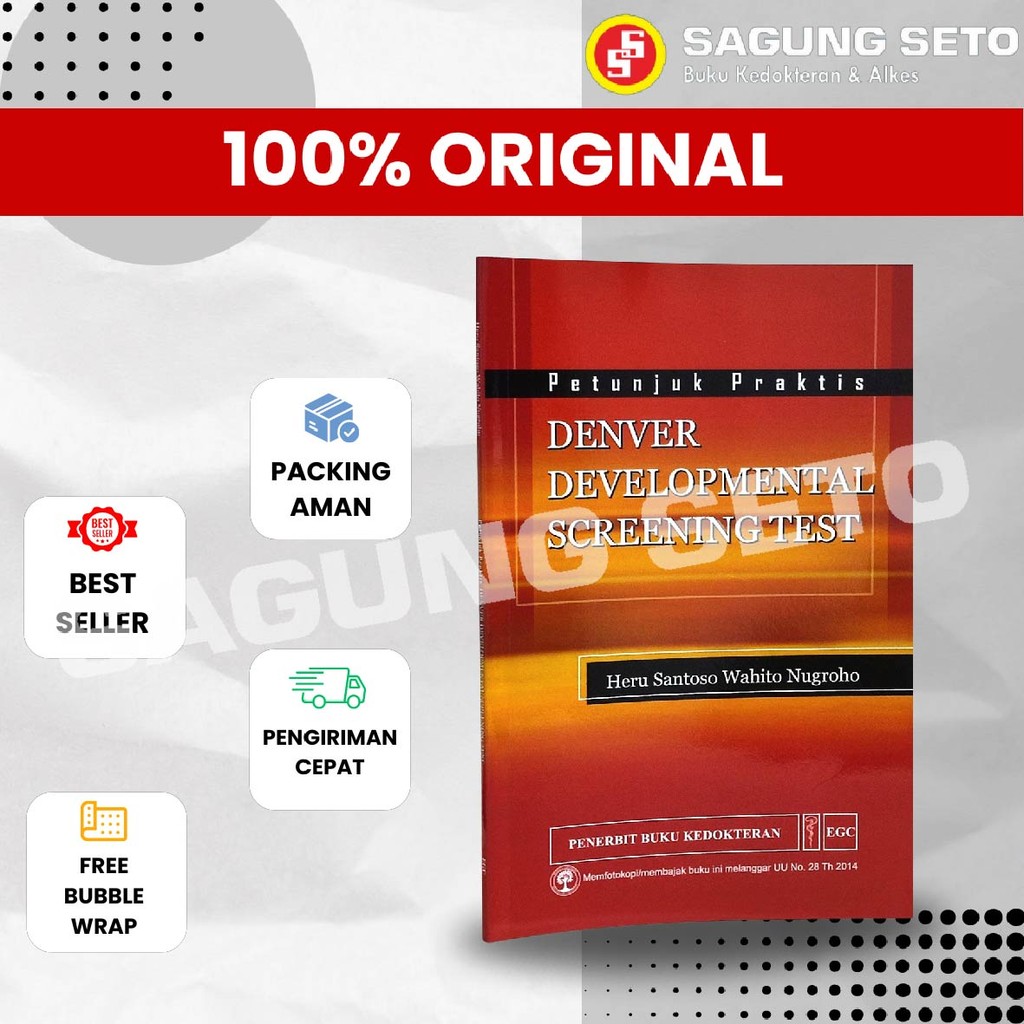 Jual PETUNJUK PRAKTIS DENVER DEVELOPMENTAL SCREENING TEST - SANTOSO ...