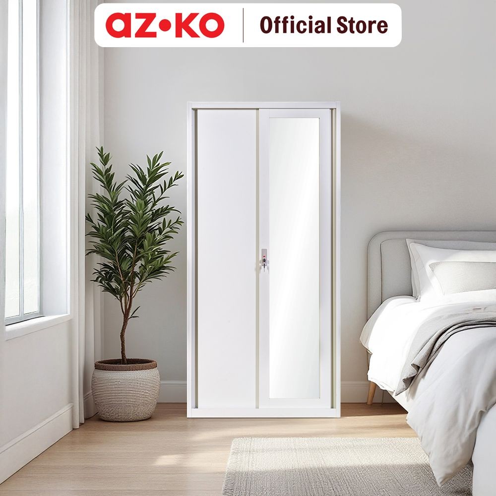 Jual AZKO Krisbow Home Lemari Penyimpanan Pintu Sliding Cabinet Home ...