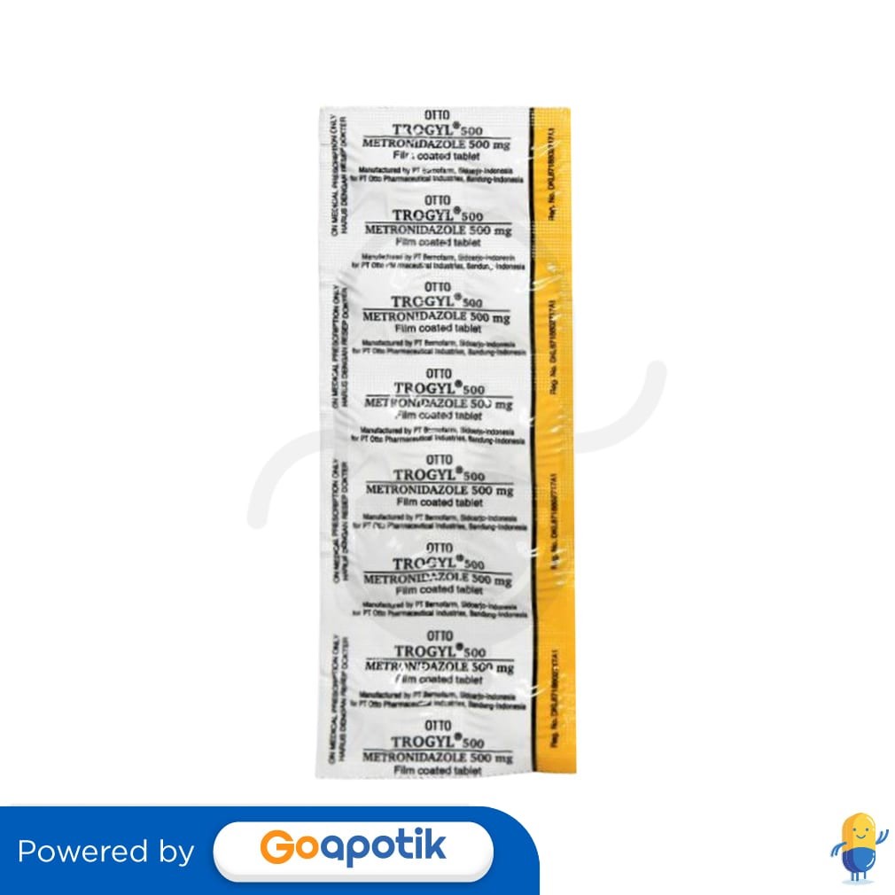 Jual Trogyl 500 Mg Strip 10 Tablet | Shopee Indonesia