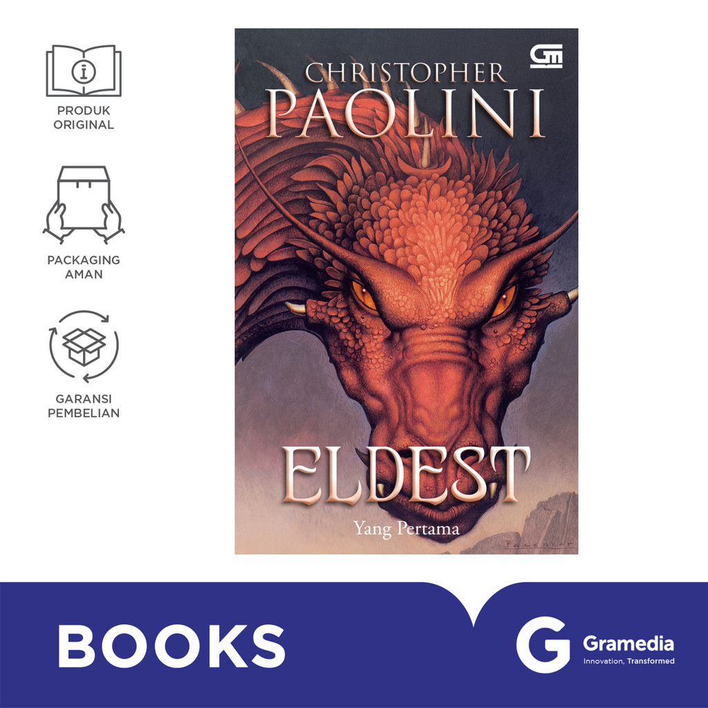 Jual Yang Pertama_Eldest CU 2025 (Christopher Paolini) | Shopee Indonesia