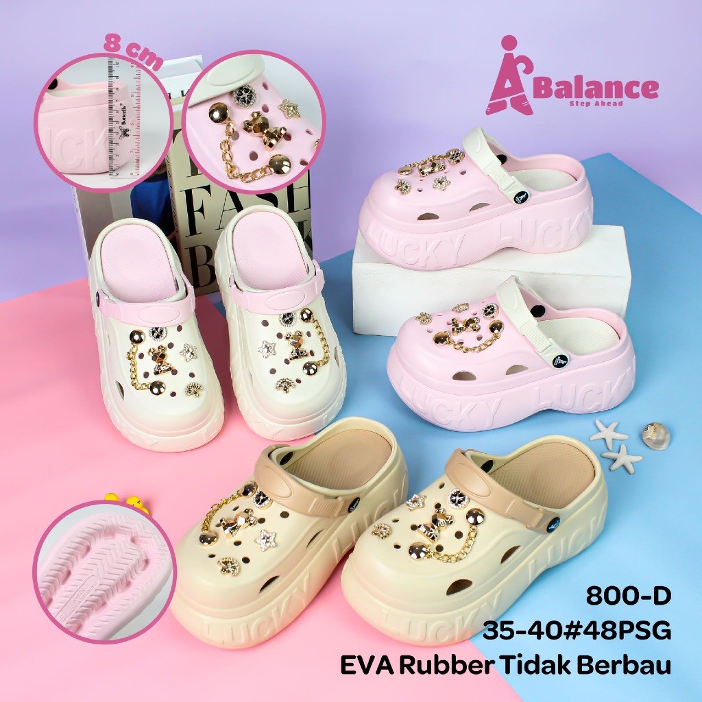 Jual Sandal Baim dengan Jibbitz Wanita / Classic Bae Clog / Sandal ...