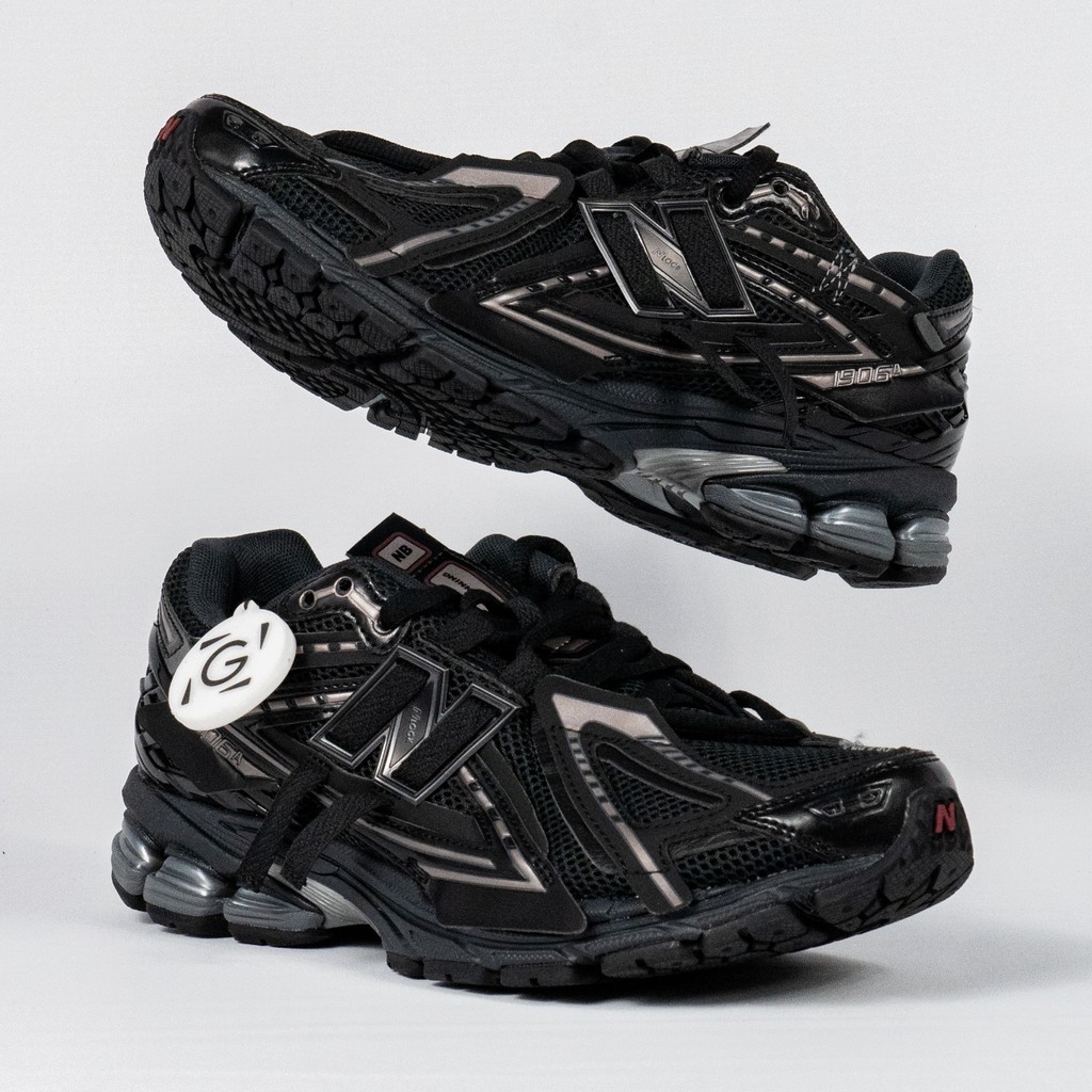 Jual New Balance NB 1906A Black Dark Silver Allblack M1906AF | Shopee ...