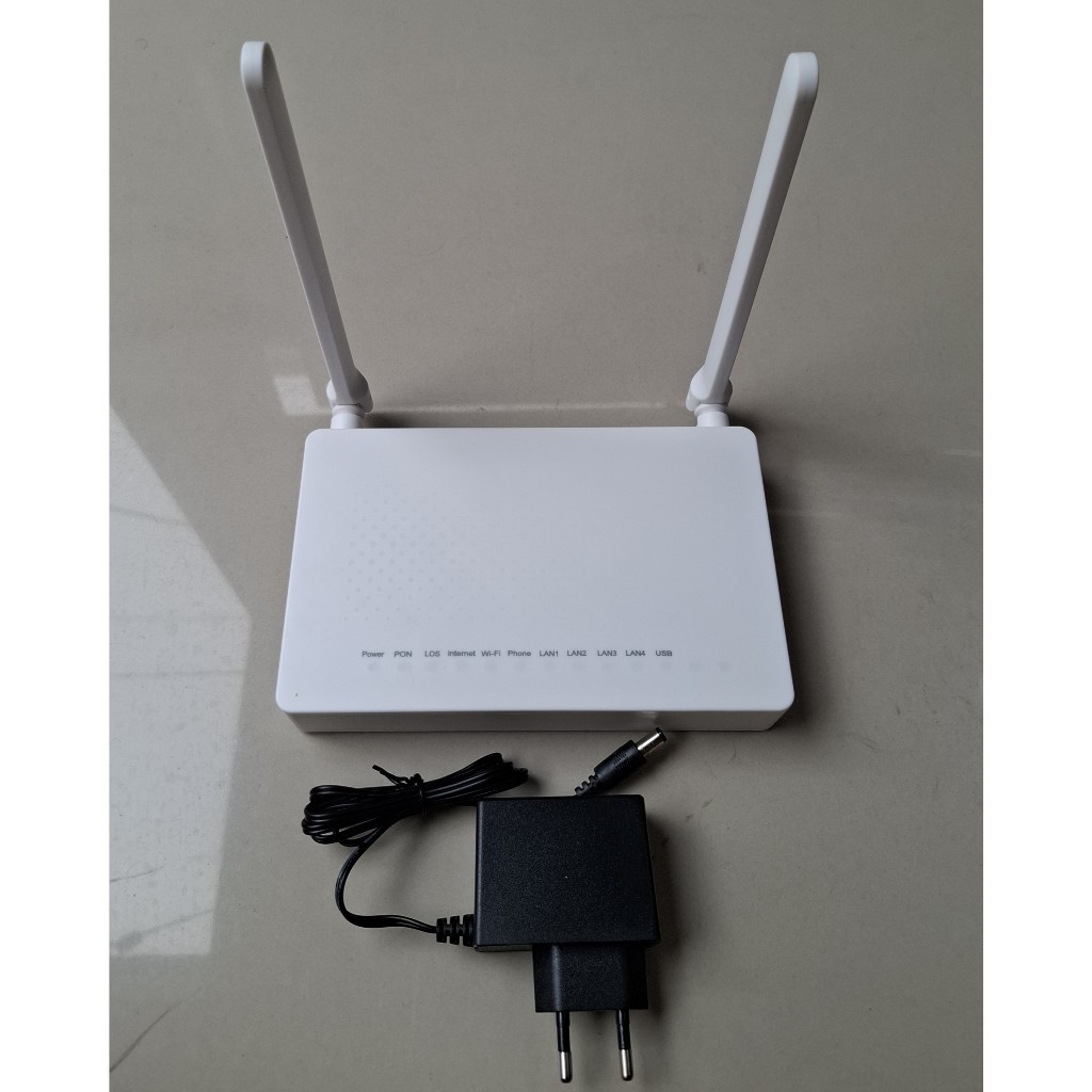 Jual ZTE F609 V3 XPON EPON GPON ONU ONT Router Wireless Gigabit Include ...