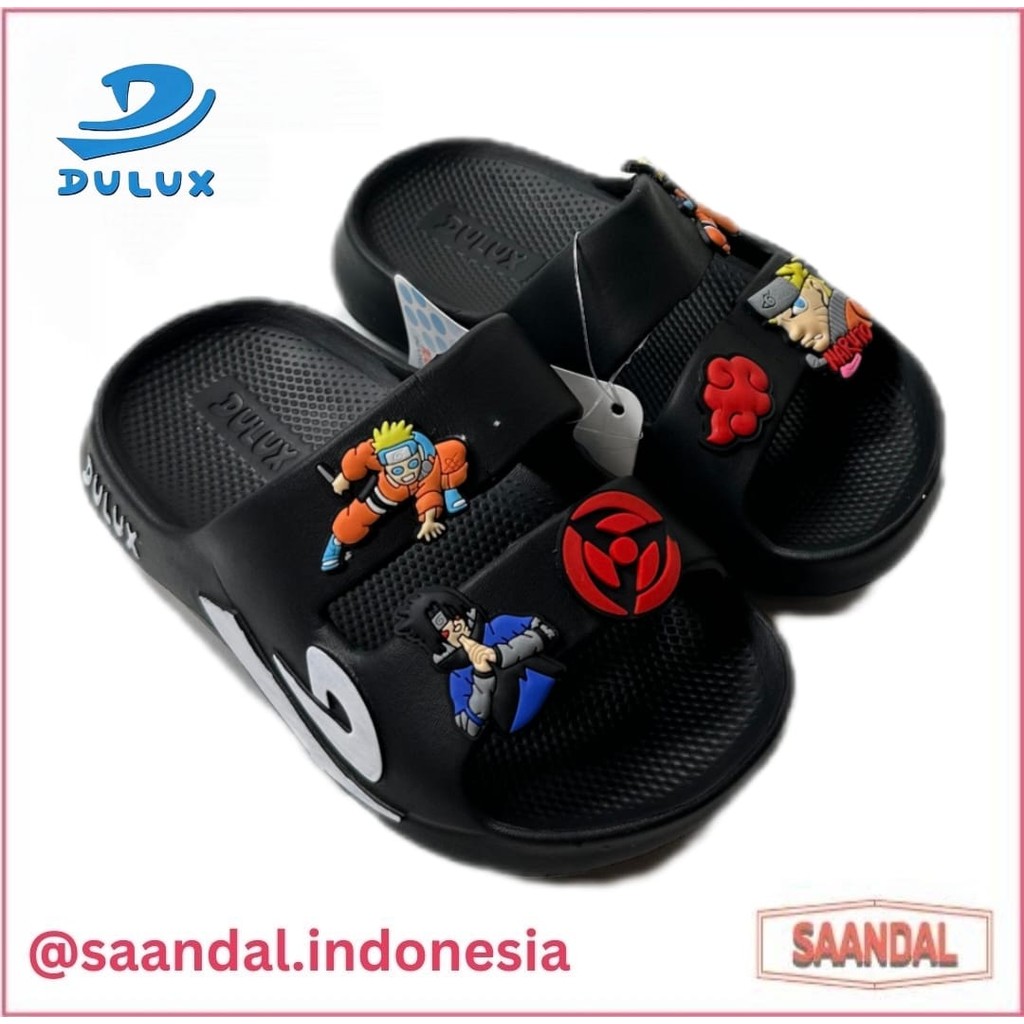 Jual Sandal Selop EVA 2 Tali Ban Laki-Laki Anak Balita Dulux Naruto ...