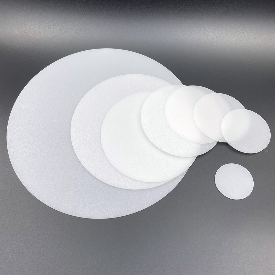 Jual Flashlight Diffuser Lens LED Torch DIY Filter PC Milky White Round ...