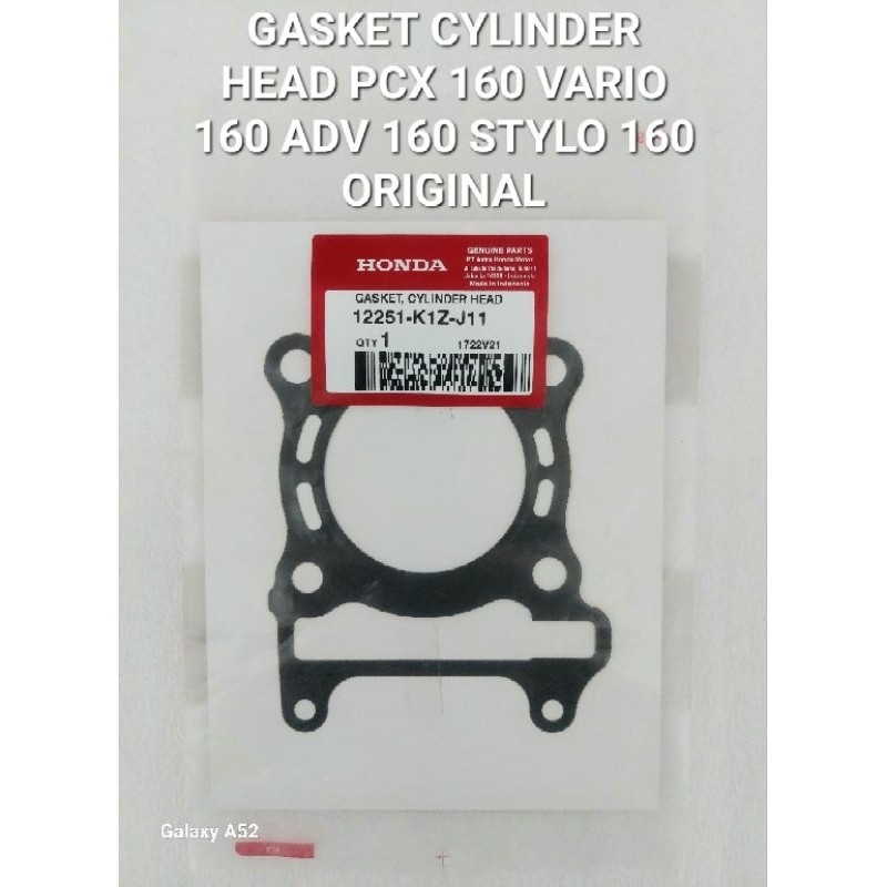 Jual Paking Head Gasket Cylinder Head Honda PCX 160 K1Z 12251K1ZJ11 | Shopee Indonesia