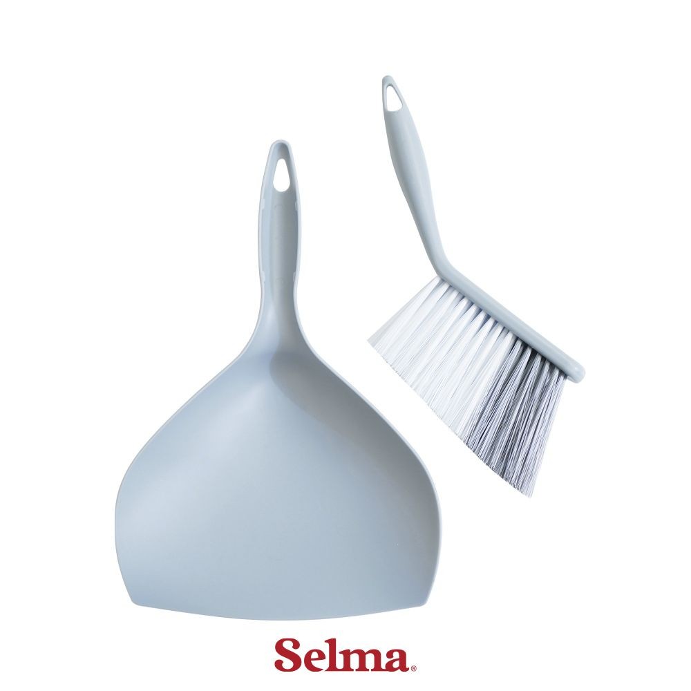 Jual Selma Sapu Dan Pengki Mini - Abu-Abu Floor Cleaner Set Sapu Dan ...