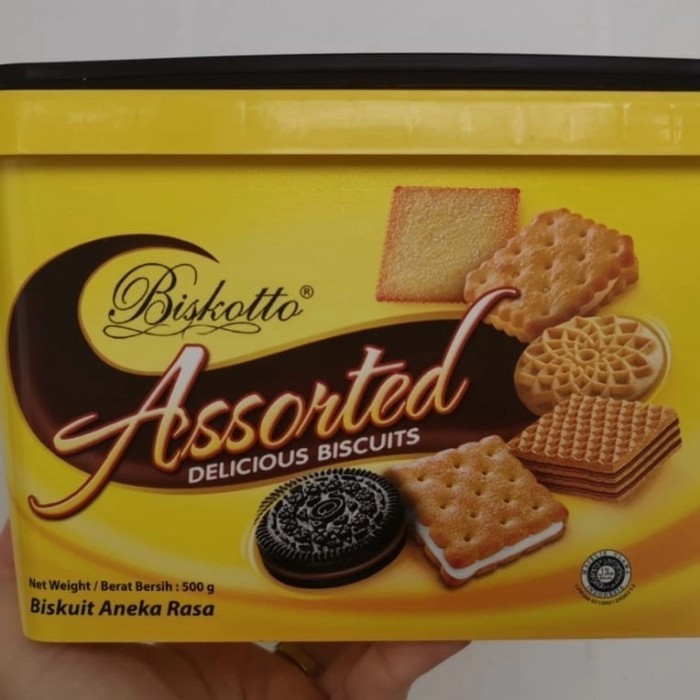 Jual Biskitop Assorted Box Plastik 500gr/ Biskuit Lebaran/ Biskuit ...