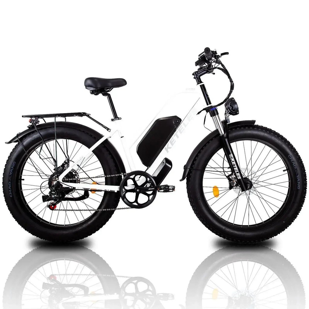 Jual 1000W Folding Electric Bicycle 48V 25AH Fat Tire Ebike Mountain 20 ...