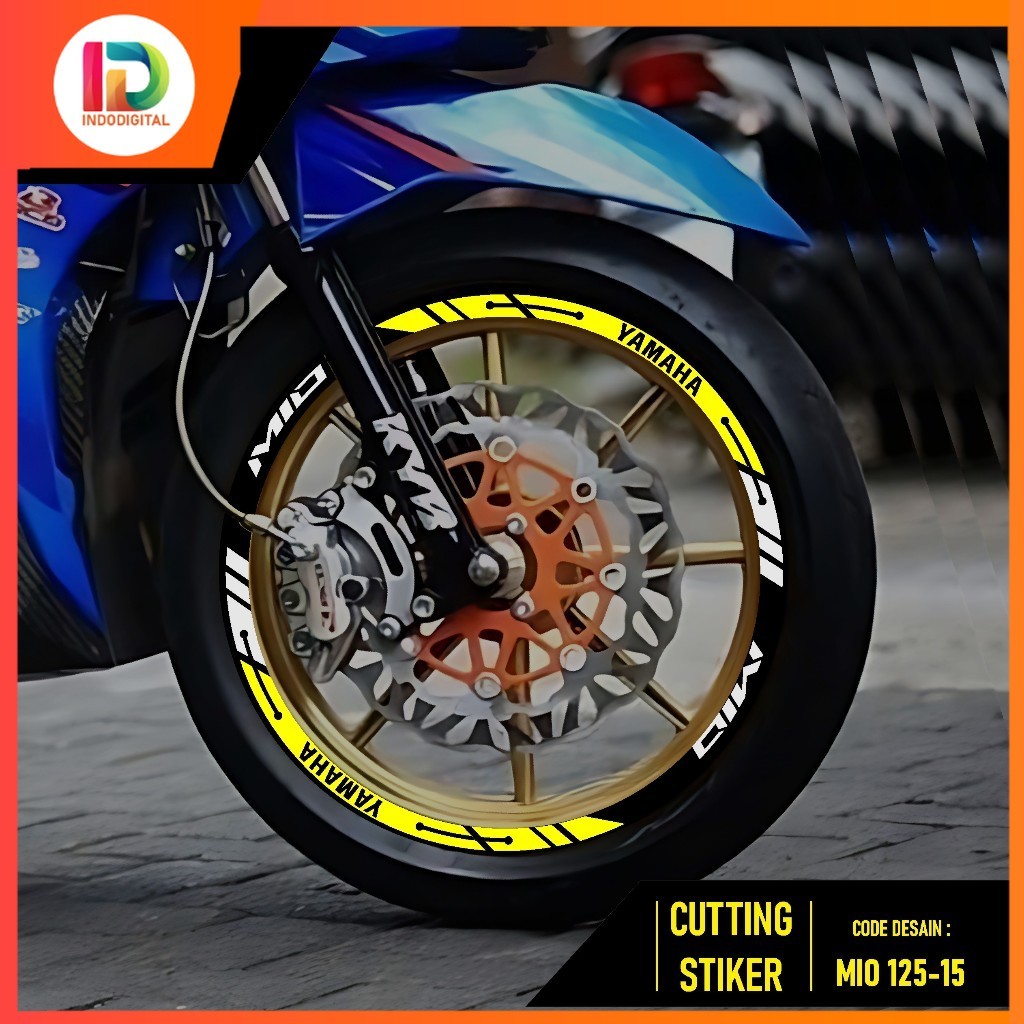 Jual Stiker Cutting Velg Sticker Mio 125 Sporty KODE-15 m3 mios miogt ...