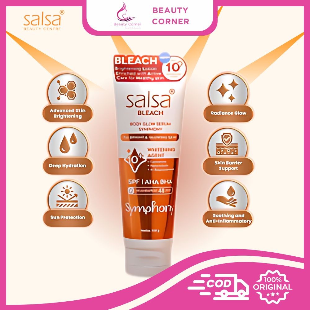 Jual Salsa Bleach Body Glow Serum Symphony - 100gr | Shopee Indonesia