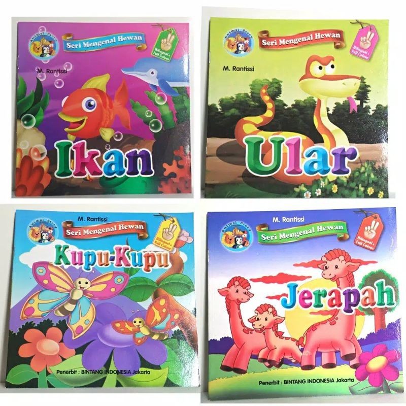 Jual Buku Cerita Anak Murah Buku Mengenal Hewan Buku Murah Shopee