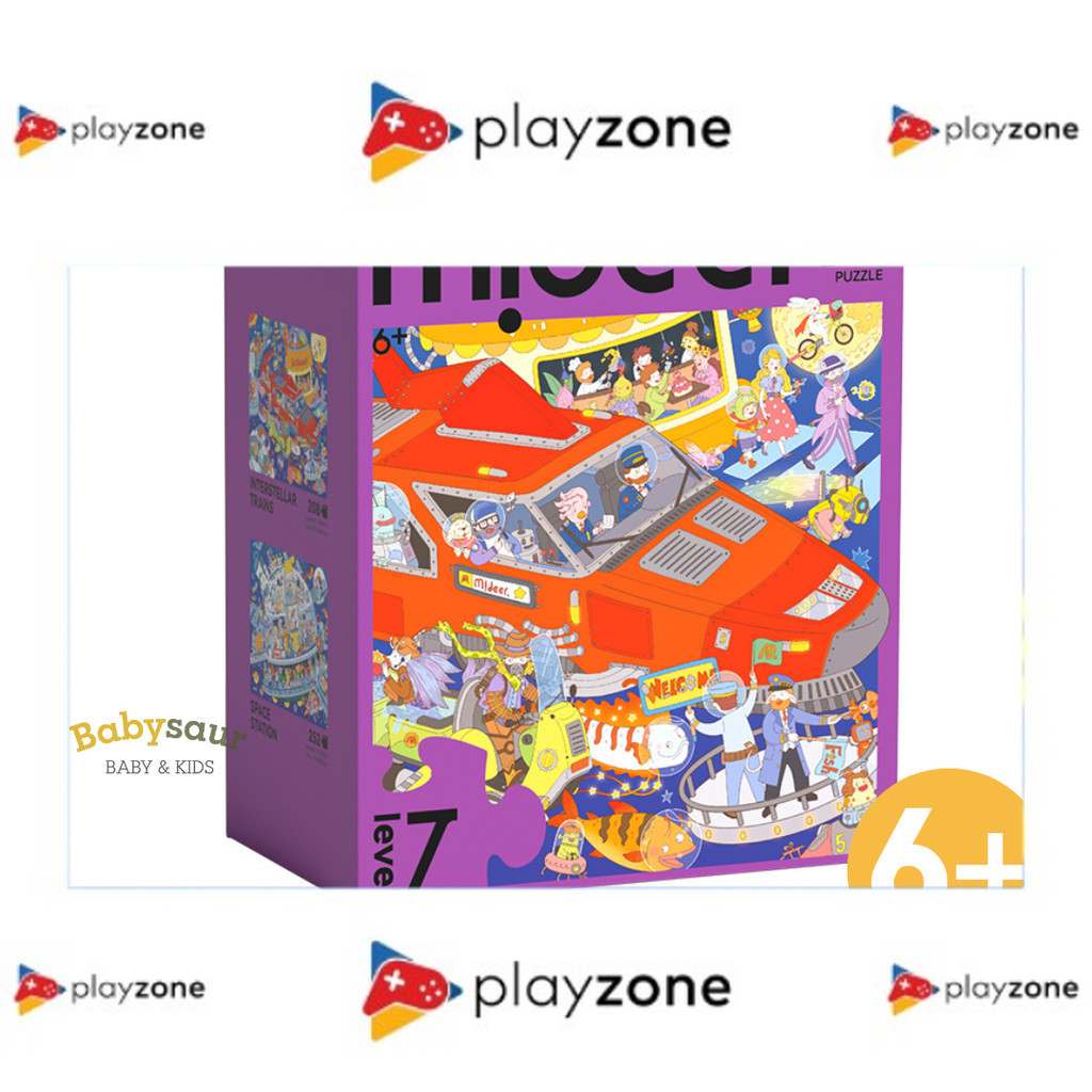 Jual Level Up! 2 in 1 Puzzle Level 7 Space Odyssey New Packaging Mainan ...