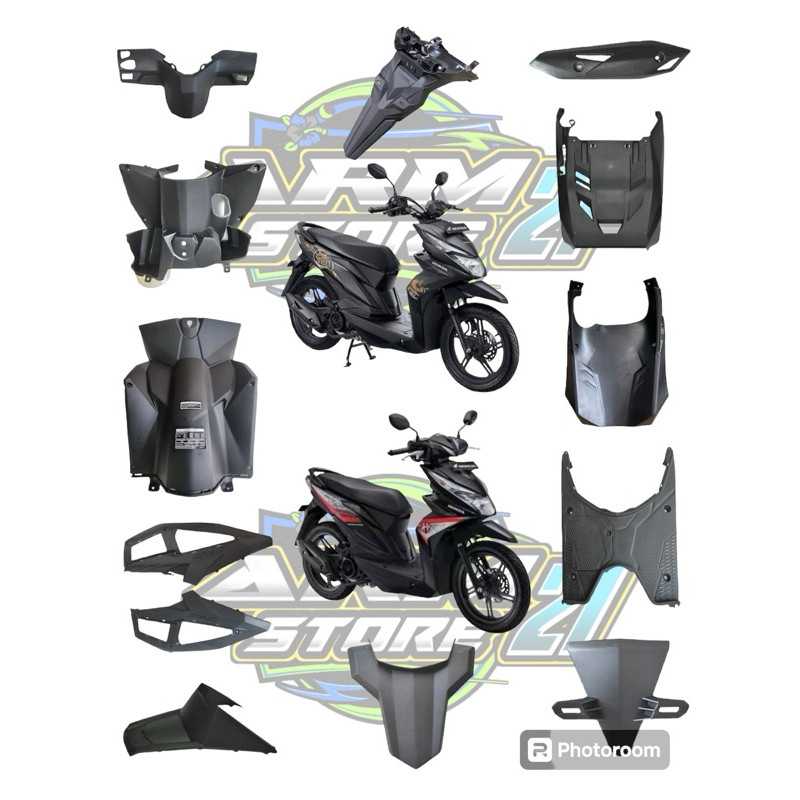 Jual BODY KASAR BEAT ESP 2016-2019 ECERAN PAKETAN/ BORDES BEAT ESP ...