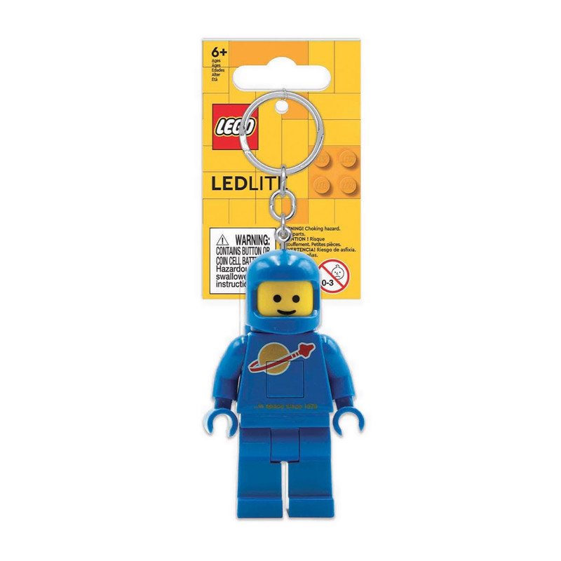 Jual LEGO® Minifigures Keychain Light Spaceman - Blue - KE10H | Shopee ...
