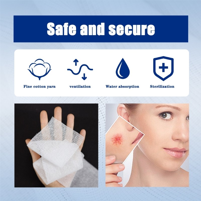 Jual Hemostatic Dressing Gauze First Aids Bandages Stop Bleeding Gauze ...