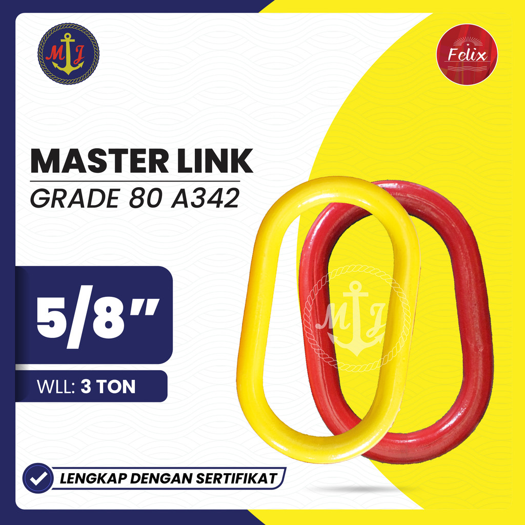 Jual MASTER LINK A342 GRADE 80 RRC 5/8" | Shopee Indonesia