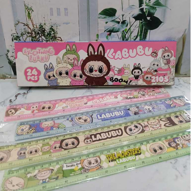 Jual penggaris 30cm SANRIO/garisan 30cm/ruler 30cm FANCY/mistar 30cm ...