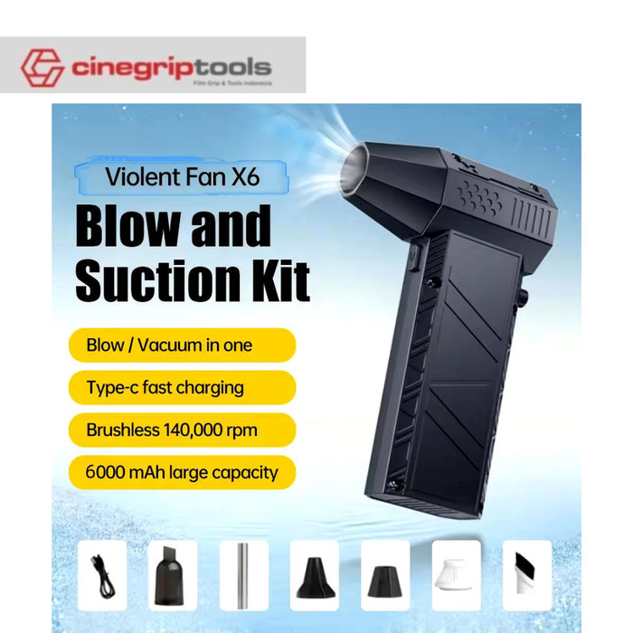Jual Turbo Jett fan - X6PRO 140.000Rpm Super Power Turbo Fan Dust ...