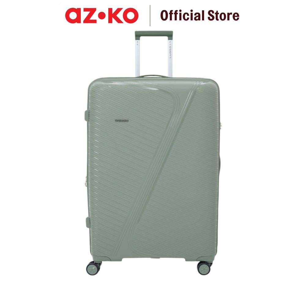 Jual AZKO Luggo Leora Koper Pp Tsa Lock Hijau Sage Luggage Koper Bagasi ...