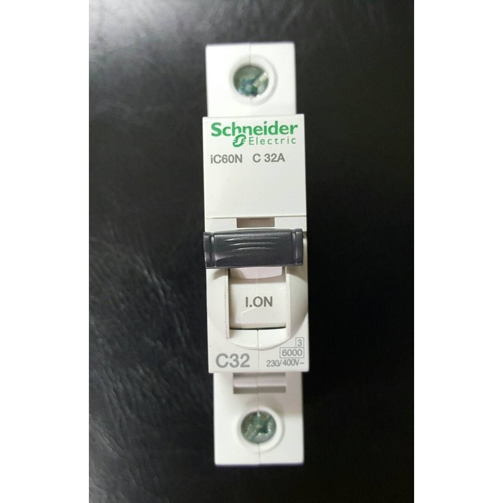 Jual SCHNEIDER MCB IC60N 6kA 1P 32A A9F74132 | Shopee Indonesia