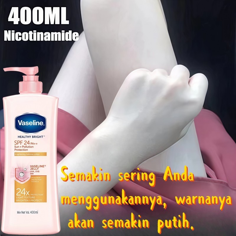 Jual Vaseline Healthy Shine Body Lotion Body Sunscreen Lotion SPF 24 ...