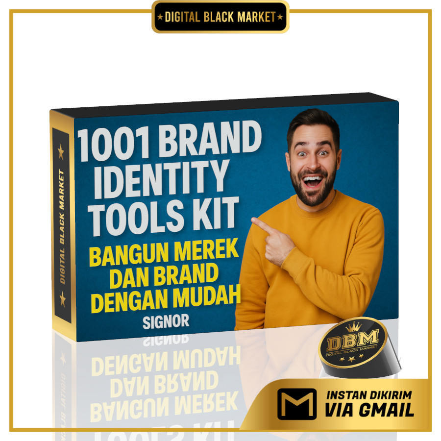 Jual ID3002 - 1001 Brand Identity Tools Kit - Bangun Merek Dan Brand ...
