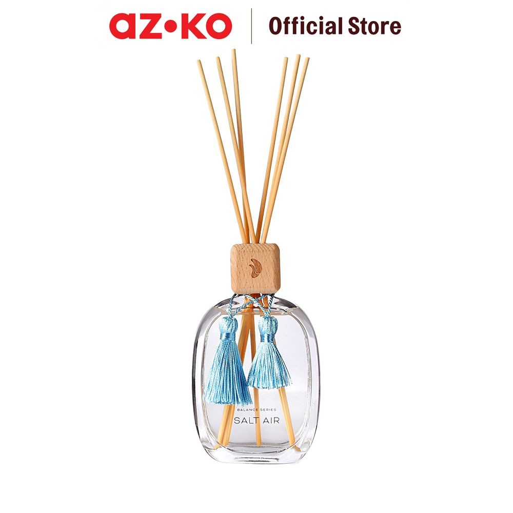Jual AZKO Breathe 120 ml Salt Air Reed Diffuser Rattan Sticks Freshener ...