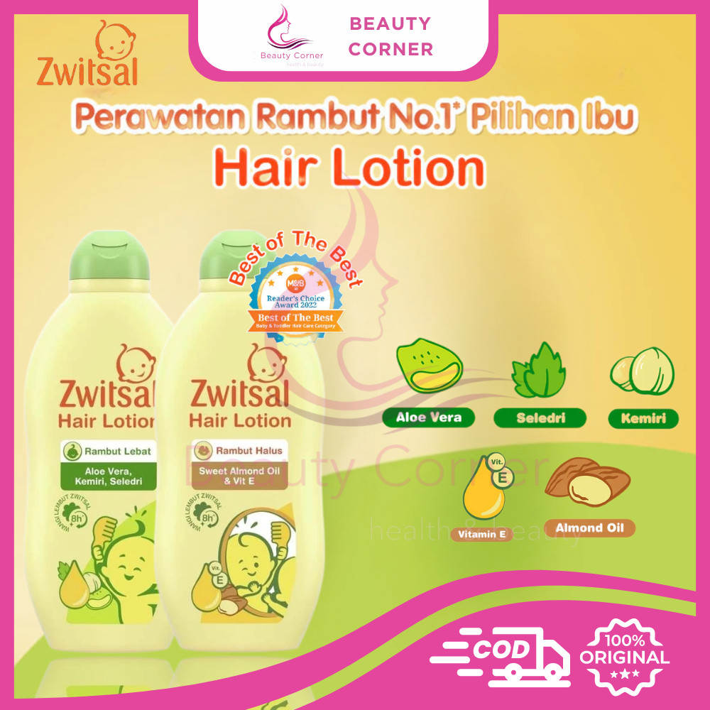 Jual Zwitsal Baby Hair Lotion - Perawatan Rambut Bayi | Shopee Indonesia