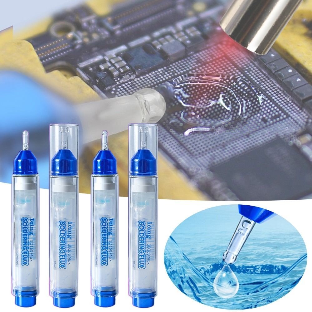 Jual No-Clean Icing Solder Flux SD360 Max 10cc Solder Paste Transparent ...