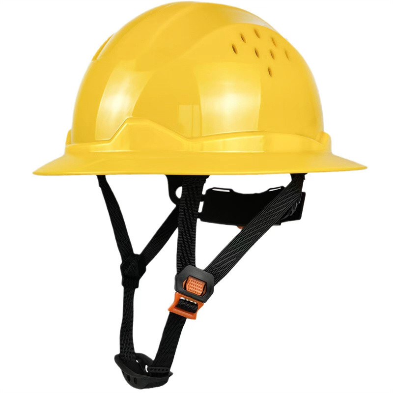 Jual Construction Safety Helmet Full Brim Lightweight Sunshade ...