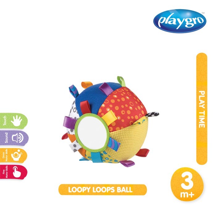 Jual Playgro Loopy Loop Chime Ball 3m+ (Mainan Bayi) | Shopee Indonesia