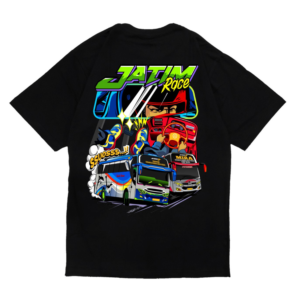 Jual KAOS BUSMANIA JATIM RACE SUMBER SELAMAT VS MIRA BAJU BUS ANAK DAN ...