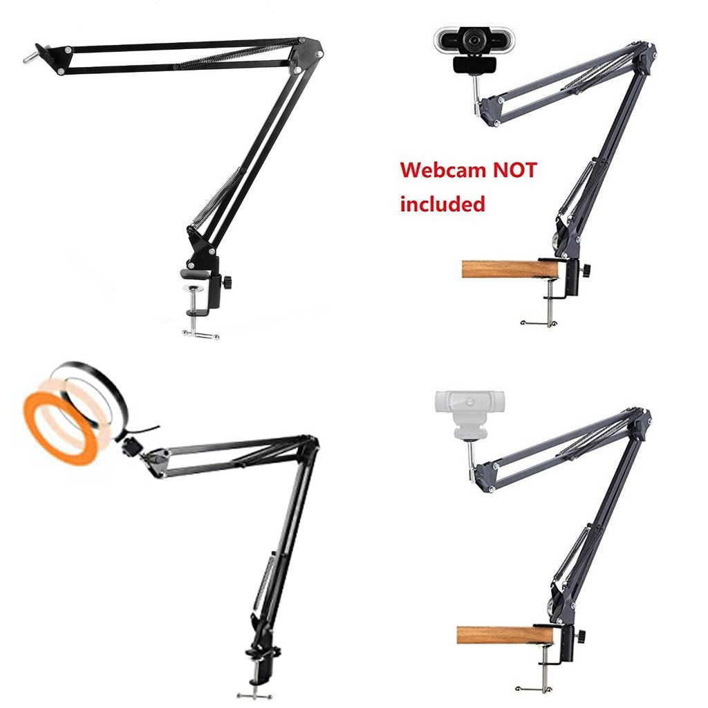 Jual Adjustable Flexible Desk Mount Clamp for Logitech Webcam C922 ...