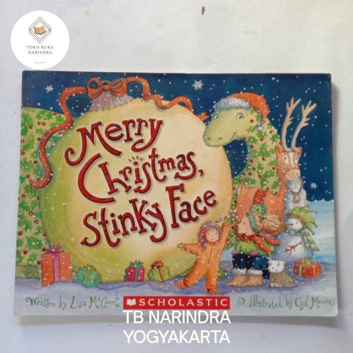 Jual Buku Anak Import - Merry Christmas Stinky Face by Lisa McCourt ...