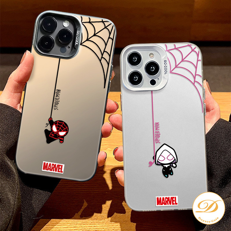 Jual Casing Lembut Pasangan Spider-Man Kartun Lucu IMD KartunUntuk Samsung A35 A05s A05 A15 A14 ...