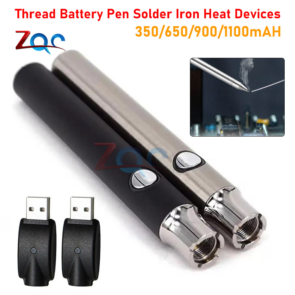 Jual 350-1100mAh 510 Thread Battery Pen Solder Iron Shaped Button ...