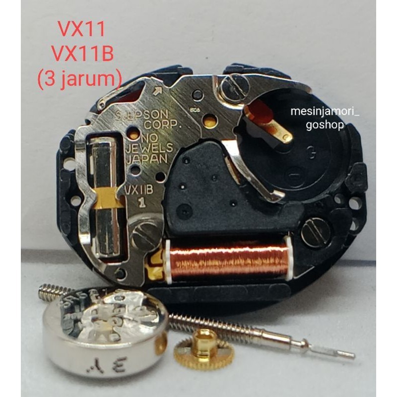 Jual Mesin jam VX10 VX10A VX11 VX11B ic VX10 ic VX11 original Japan | Shopee Indonesia