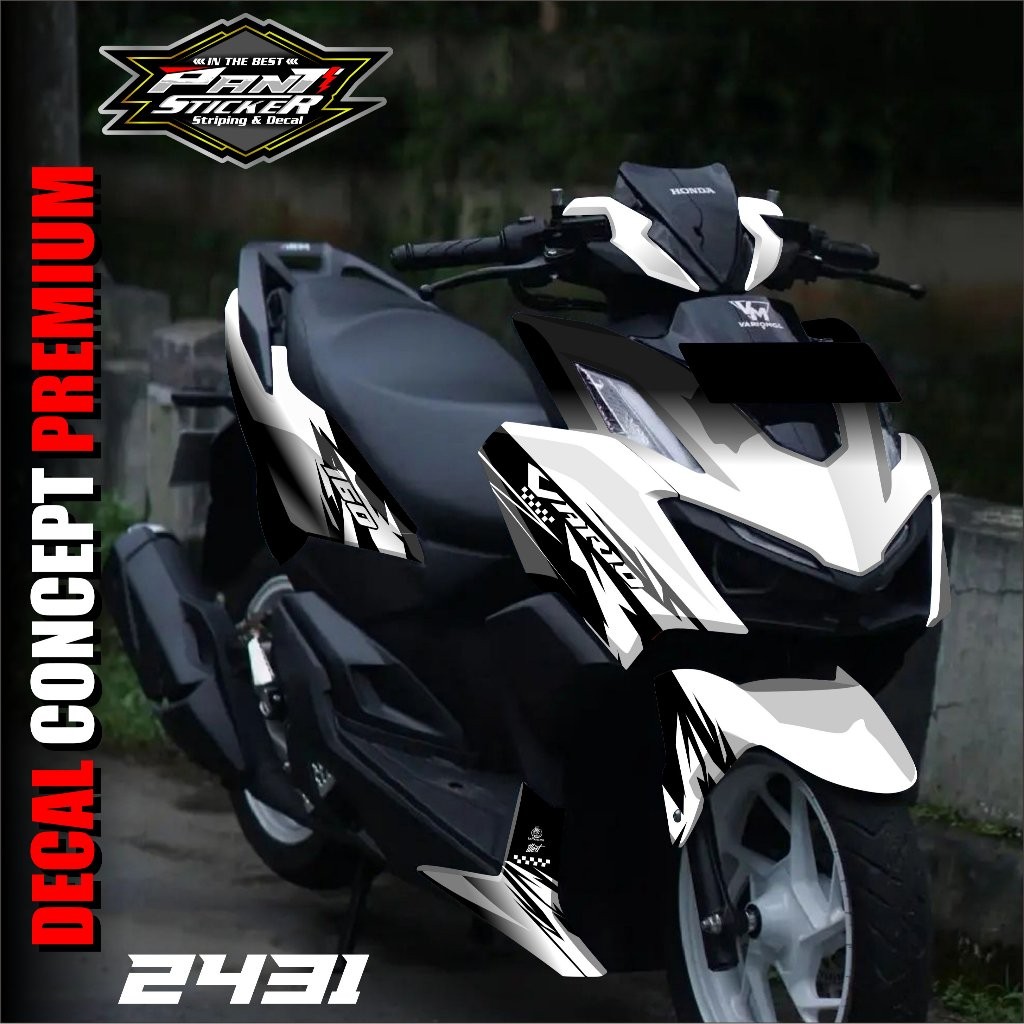Jual Variasi Decal Sticker Vario 160 Fullbody New Decal Vario 160 ...