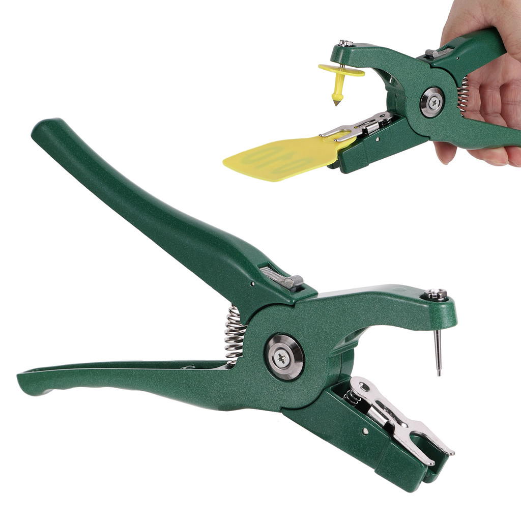 Jual Sheep Ear Tag Pliers Cow Pig Rabbit Ear Identification Label ...