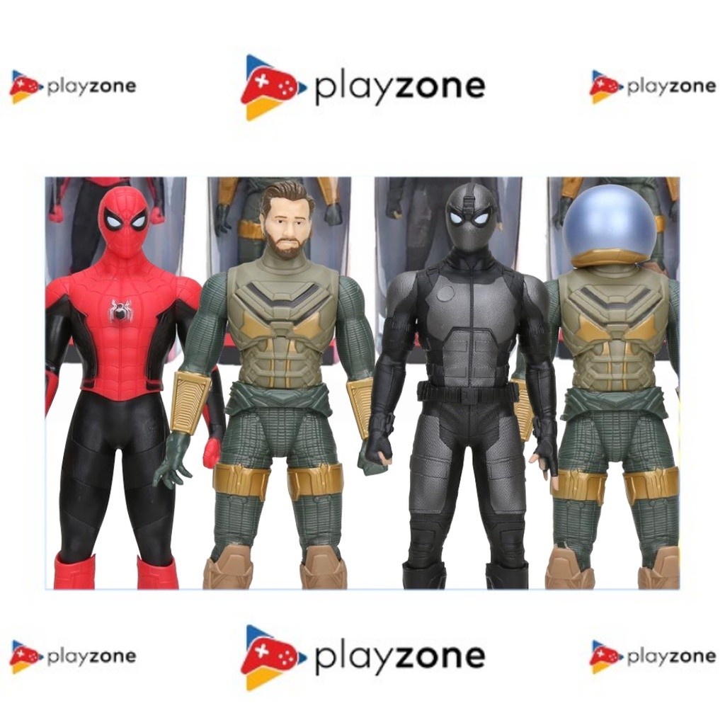 Jual Mainan Action Figure The Avengers Spider-man Bahan Pvc Ukuran 30cm ...