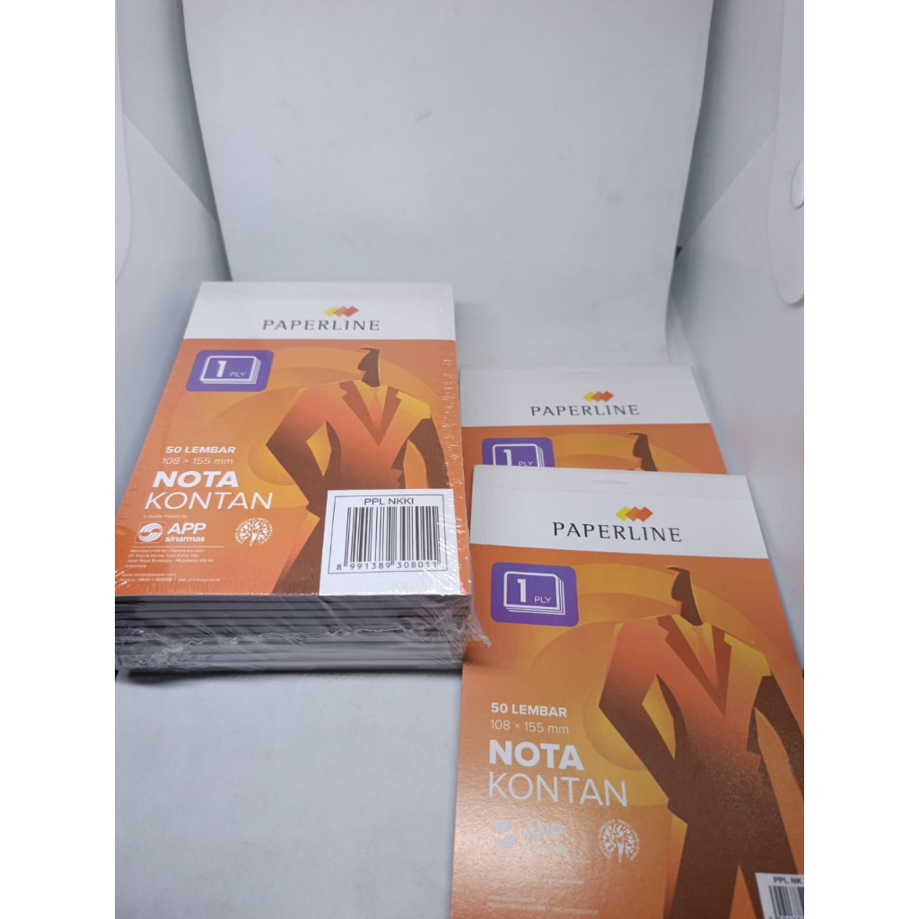 Jual NOTA KONTAN TANGGUNG 1 2 PLY WARNA 50 LEMBAR 25 SET MEREK ...