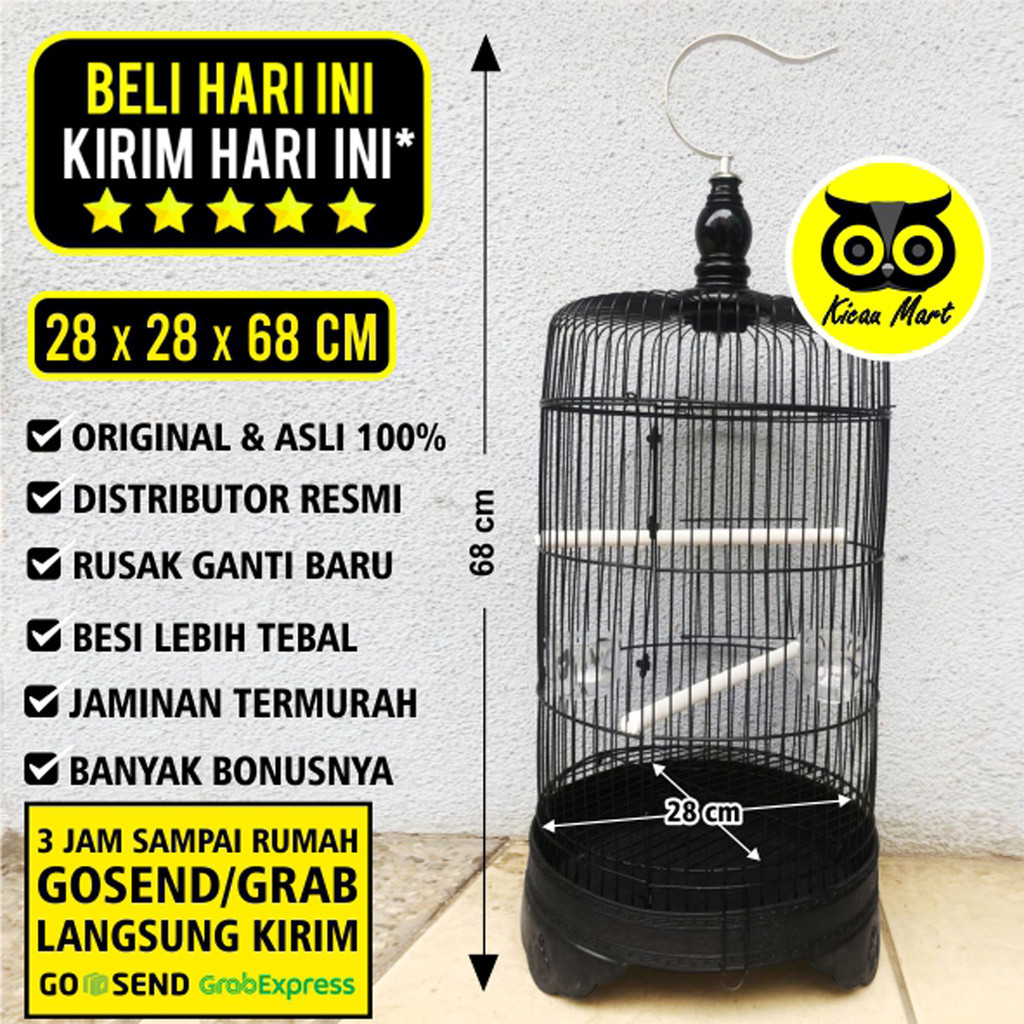 Jual KICAU MART KHUSUS 3 JAM SAMPAI INSTAN GRAB GOJEK SANGKAR BURUNG ...