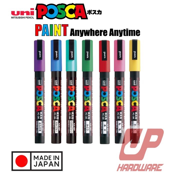 Jual UNI POSCA PC-3M Paint Marker (Fine Point) | Shopee Indonesia
