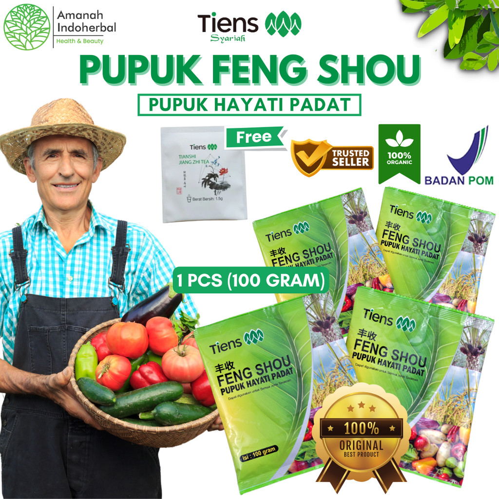 Jual Pupuk Hayati Padat Pupuk Tiens Feng Shou - Hasil Panen Meningkat ...