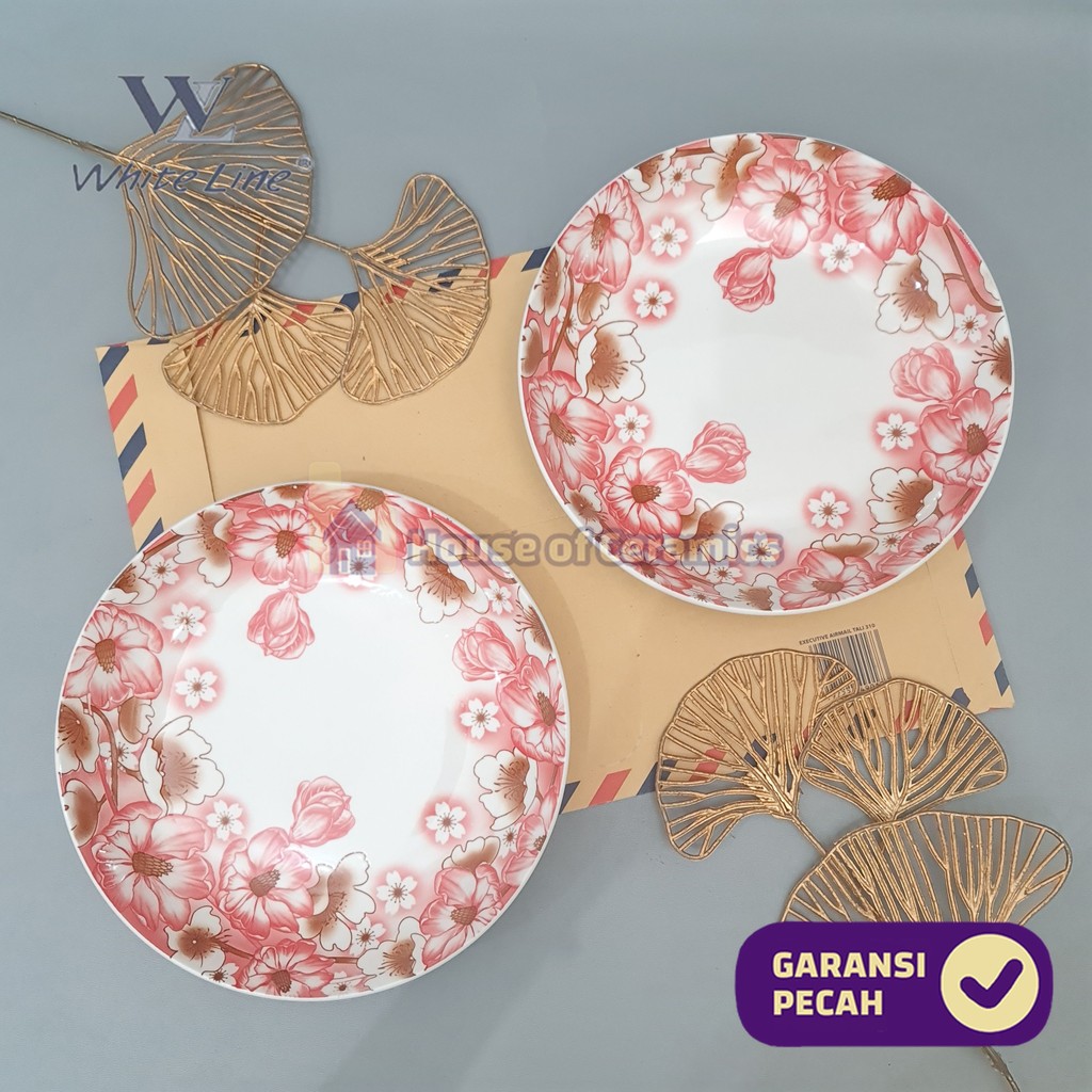 Jual WHITELINE Piring Keramik Fruit Shape SUISEN (1 PCS) 8 Inch 20 Cm ...
