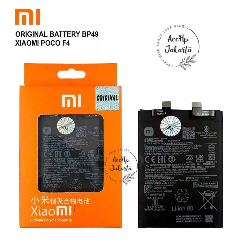 Jual Baterai Batre Xiaomi Poco F4 5G / K40S BP49 BP 49 Batrai Batrei ...