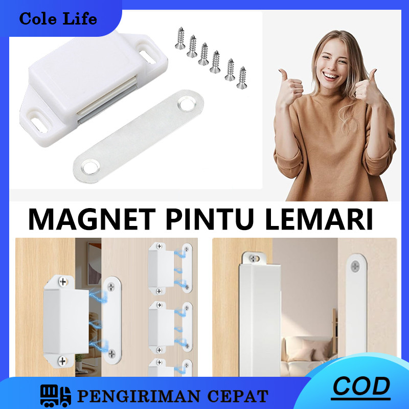 Jual Magnet Pintu Lemari / Magnet Pintu Kayu / Magnetic Catch / Magnet ...