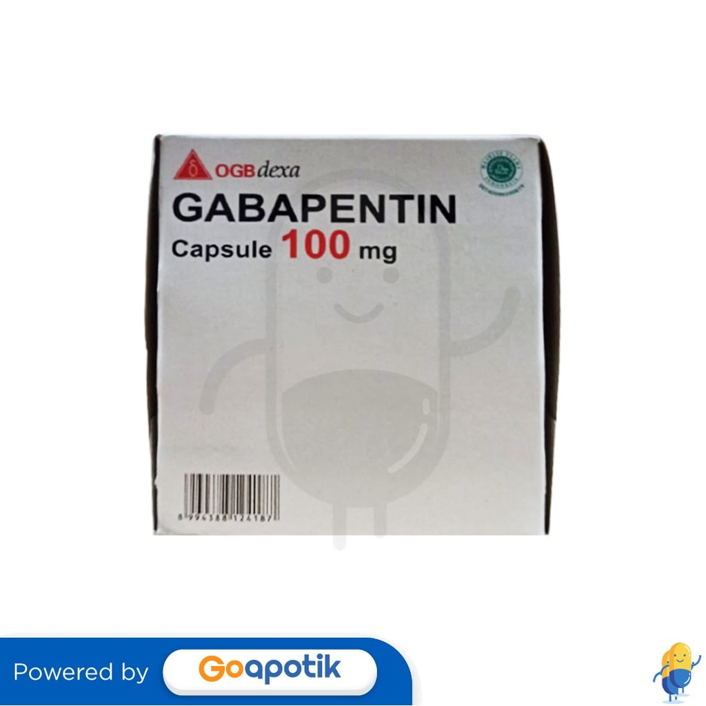 Jual Gabapentin Ogb Dexa Medica 100 Mg Box 100 Kapsul / Epilepsi ...